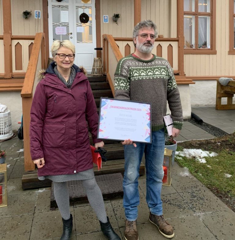 Erfaringskonsulentprisen 2020 - Sagatun Recovery